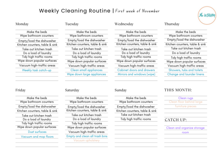 A Guide to Creating a Cleaning Routine That Actually Works